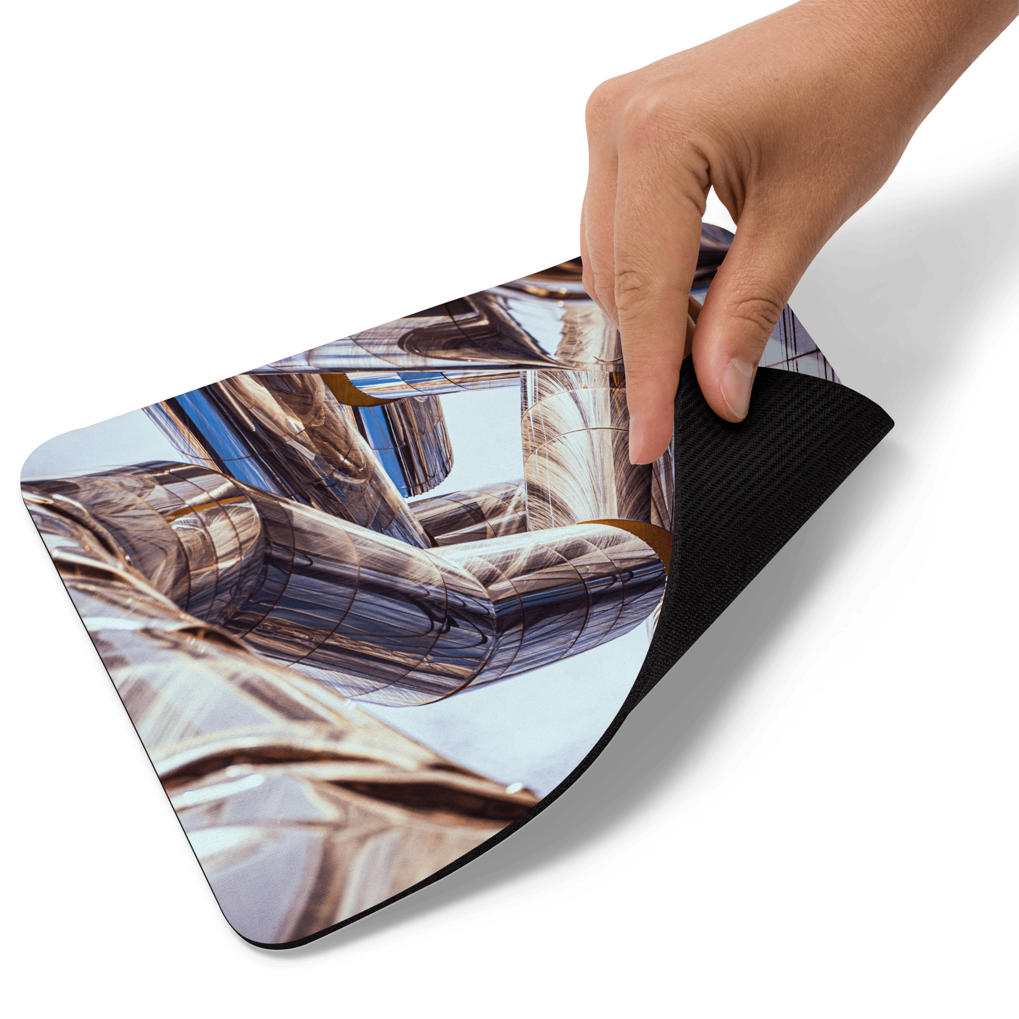 ABSTRACT ART ON BLOOR - Toronto, ON - Mouse Pad - Shaky Shutter